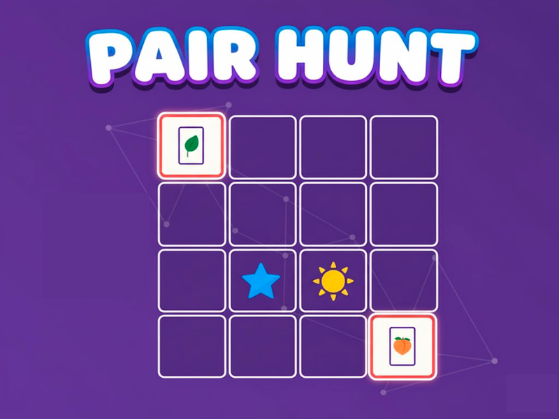 Pair Hunt 🕹️ Play online on SGameS
