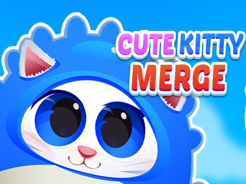 Cute Kitty Merge 🕹️ Play online on SGameS