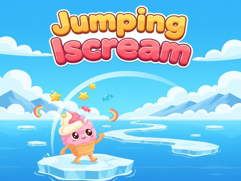 Jumping Iscream 🕹️ Play online on SGameS