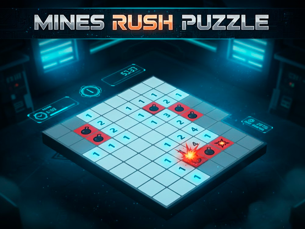 Mines Rush Puzzle — Free Online Game | SGameS