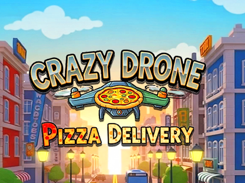 Crazy Drone Pizza Delivery 🕹️ Play online on SGameS