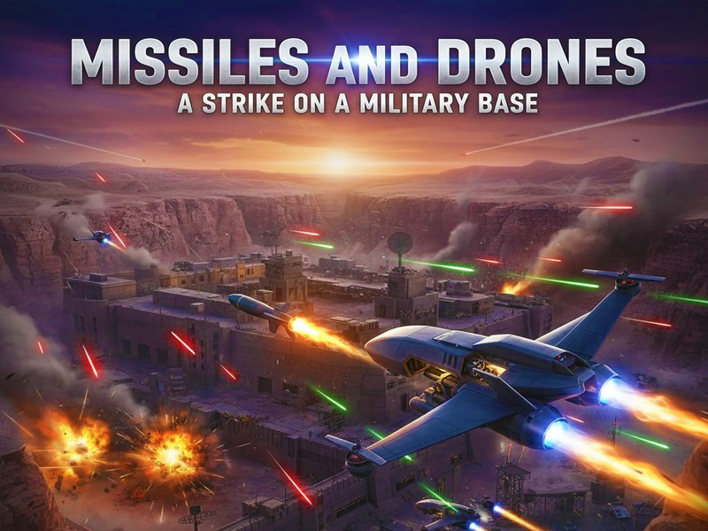 Missiles and Drones: A Strike On A Military Base — Play Free Online on ...
