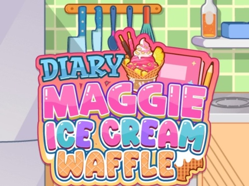 Diary Maggie: Ice Cream Waffle — Play Free Online on SGameS