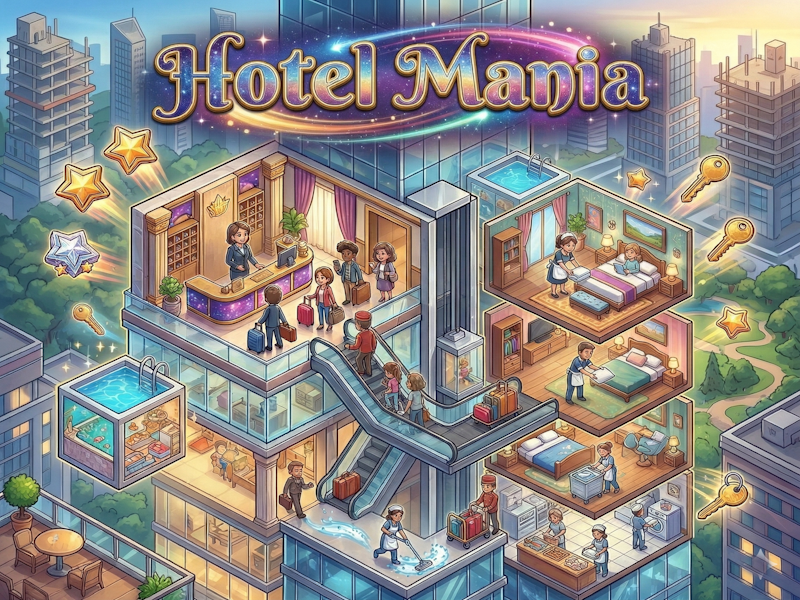 Hotel Mania — jeu en ligne gratuit | SGameS