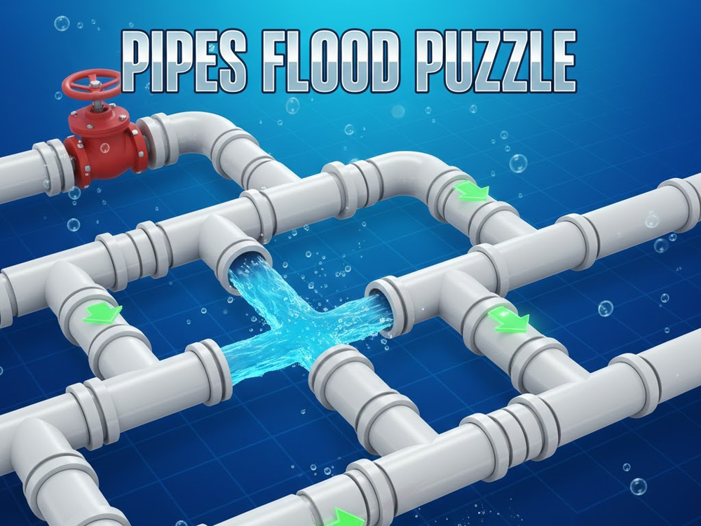 Pipes Flood Puzzle 🕹️ Play online on SGameS