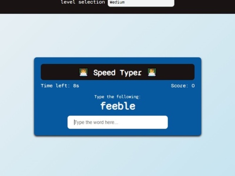 Speed Typer — Play Free Online on SGameS