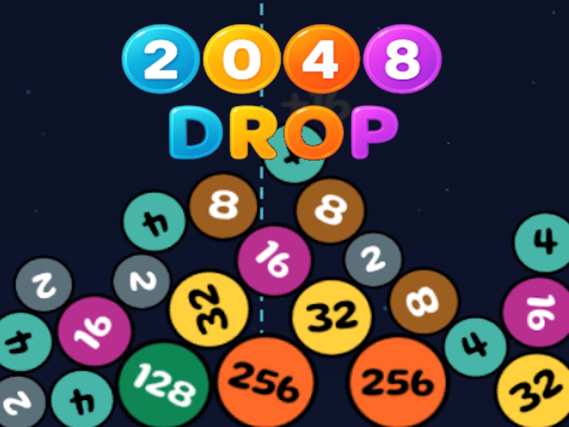 2048 Drop 🕹️ Play online on SGameS