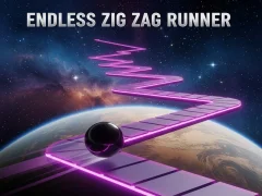 Endless Zig Zag Runner 🕹️ Play online on SGameS