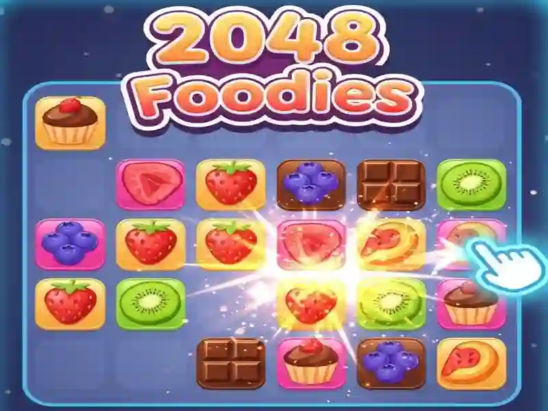 2048 Foodies 🕹️ Play online on SGameS