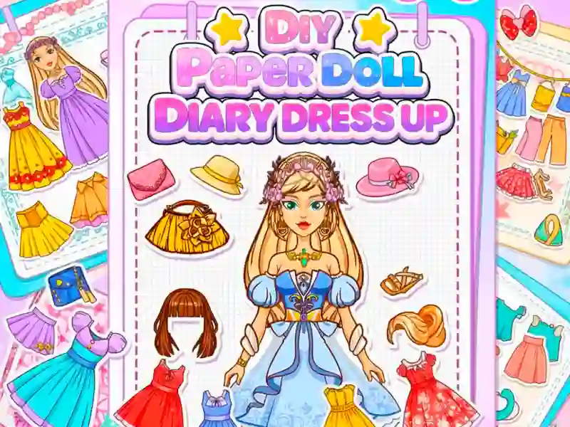 Diy Paper Doll Diary Dress Up — Play Free Online on SGameS
