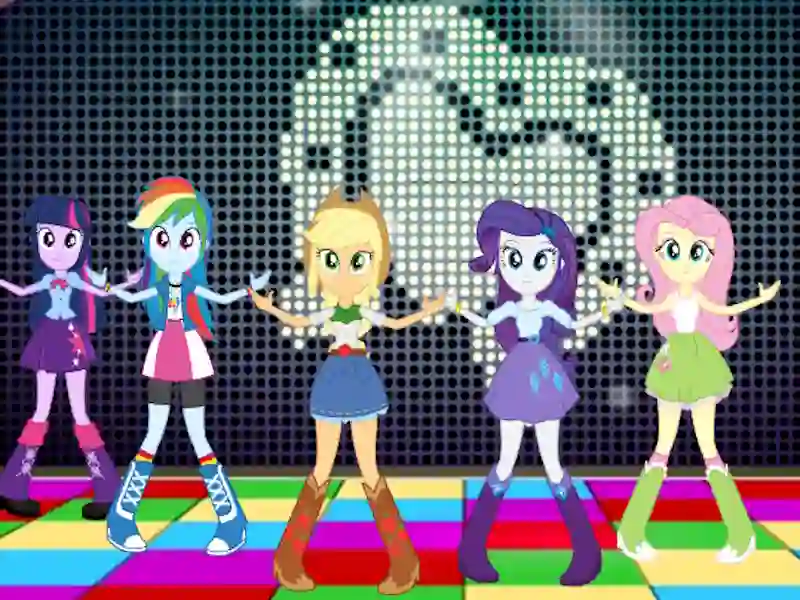 My Little Pony Equestria Girls Fall Formal Dance-Off 🕹️ Play online on ...