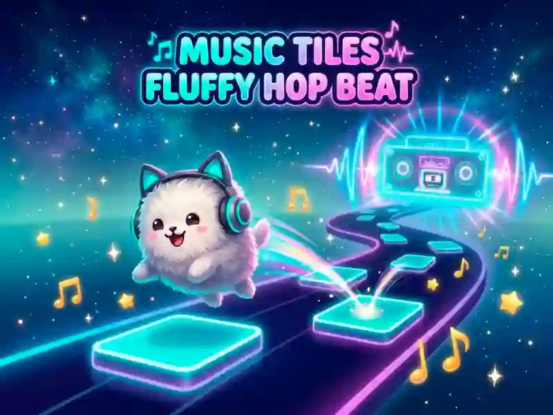 Music Tiles Fluffy Hop Beat 🕹️ Igraj online na SGameS