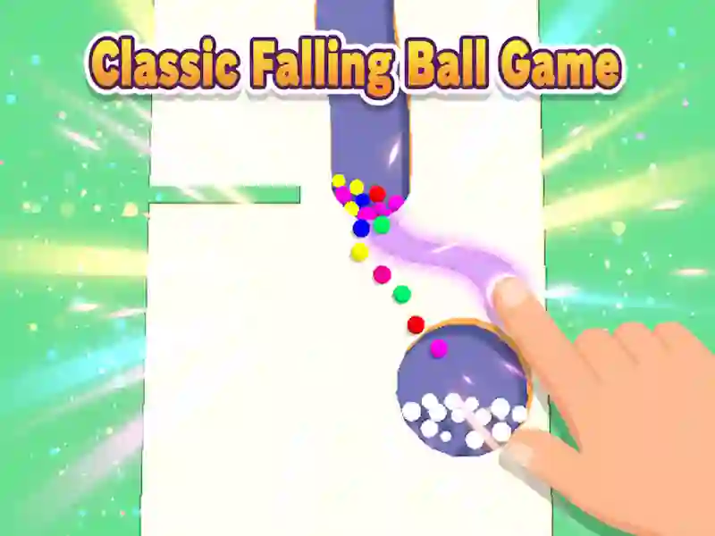 Classic Falling Ball Game 🕹️ Play online on SGameS