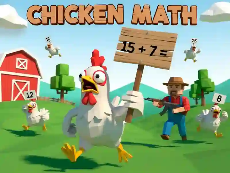 Chicken Math 🕹️ Play game online on Sgames
