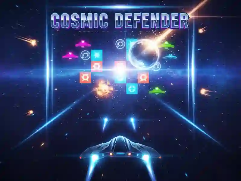 Cosmic Defender 🕹️ Play online on SGameS