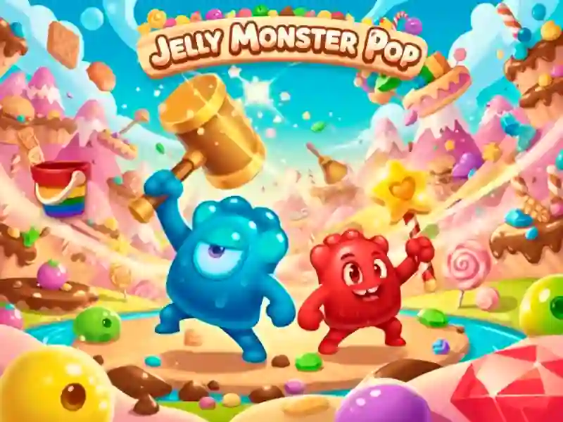 Jelly Monster Pop 🕹️ Play online on SGameS