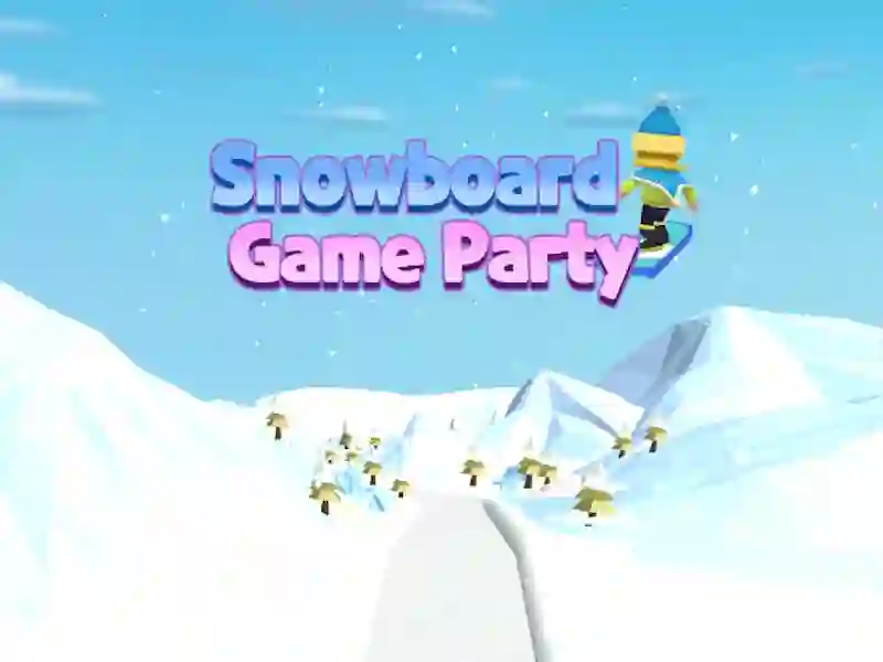 Snowboard Game Party 🕹️ Play online on SGameS