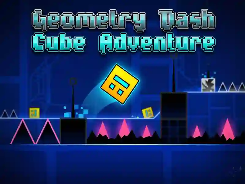 Geometry Dash Cube Adventure 🕹️ Play online on SGameS