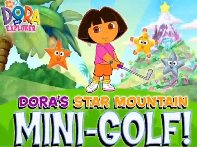Dora The explorer Dora's Star Mountain Mini-Golf — Free Online Game ...