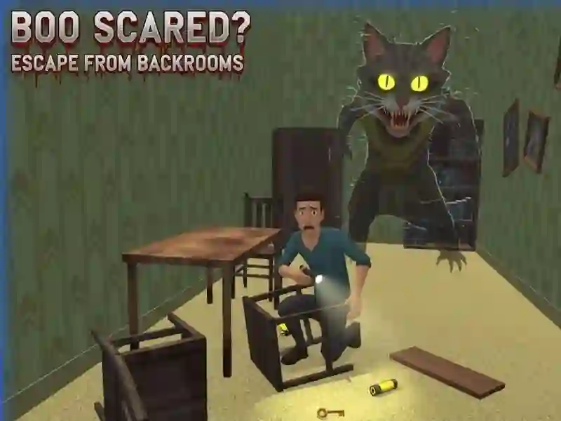 Boo Scared? Escape from Backrooms 🕹️ Play game online on Sgames