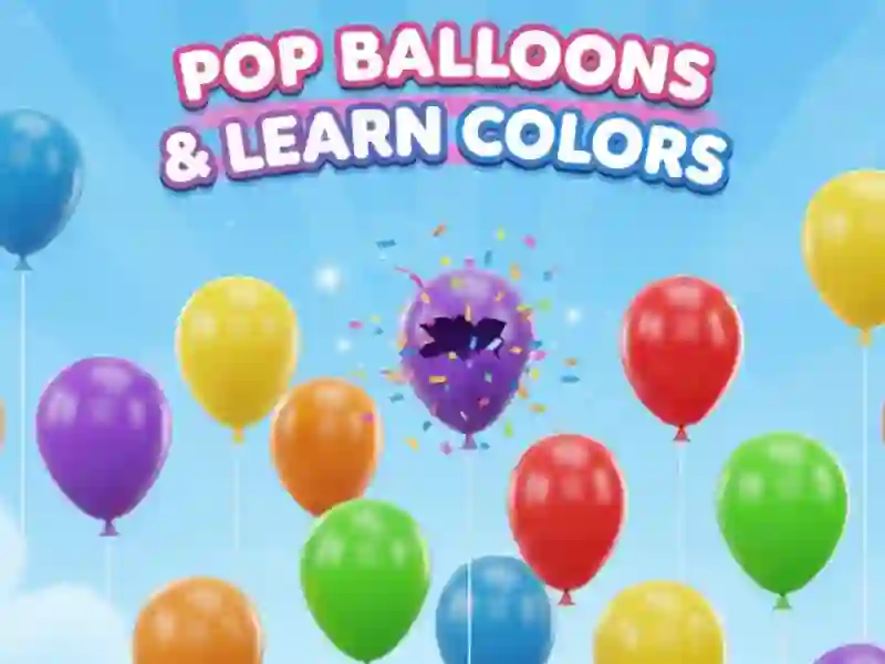 Pop Balloons & Learn Colors 🕹️ Play online on SGameS
