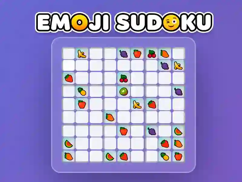 Emoji Sudoku 🕹️ Play online on SGameS